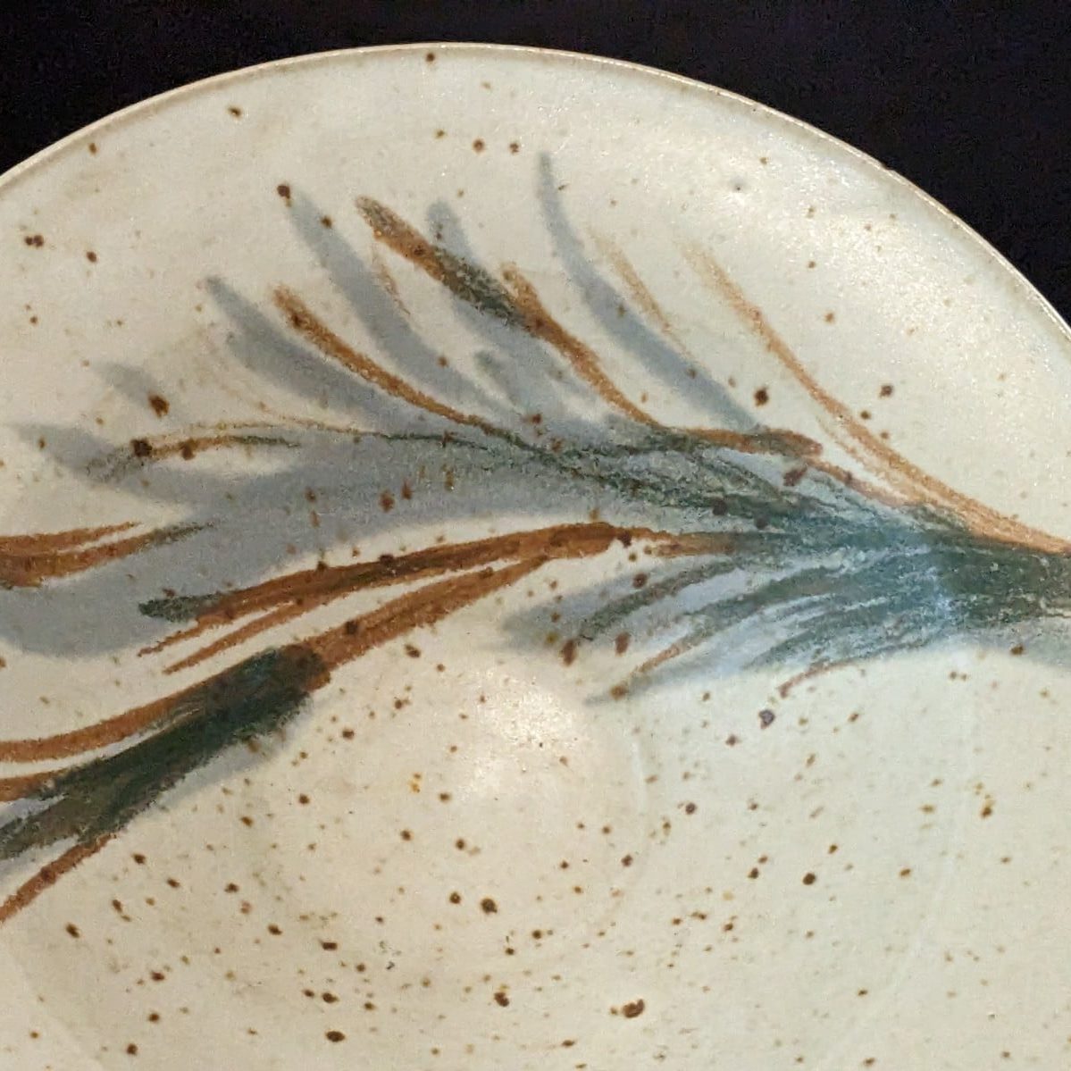 Pottery Bowl, signed - Canadian Art Preservation