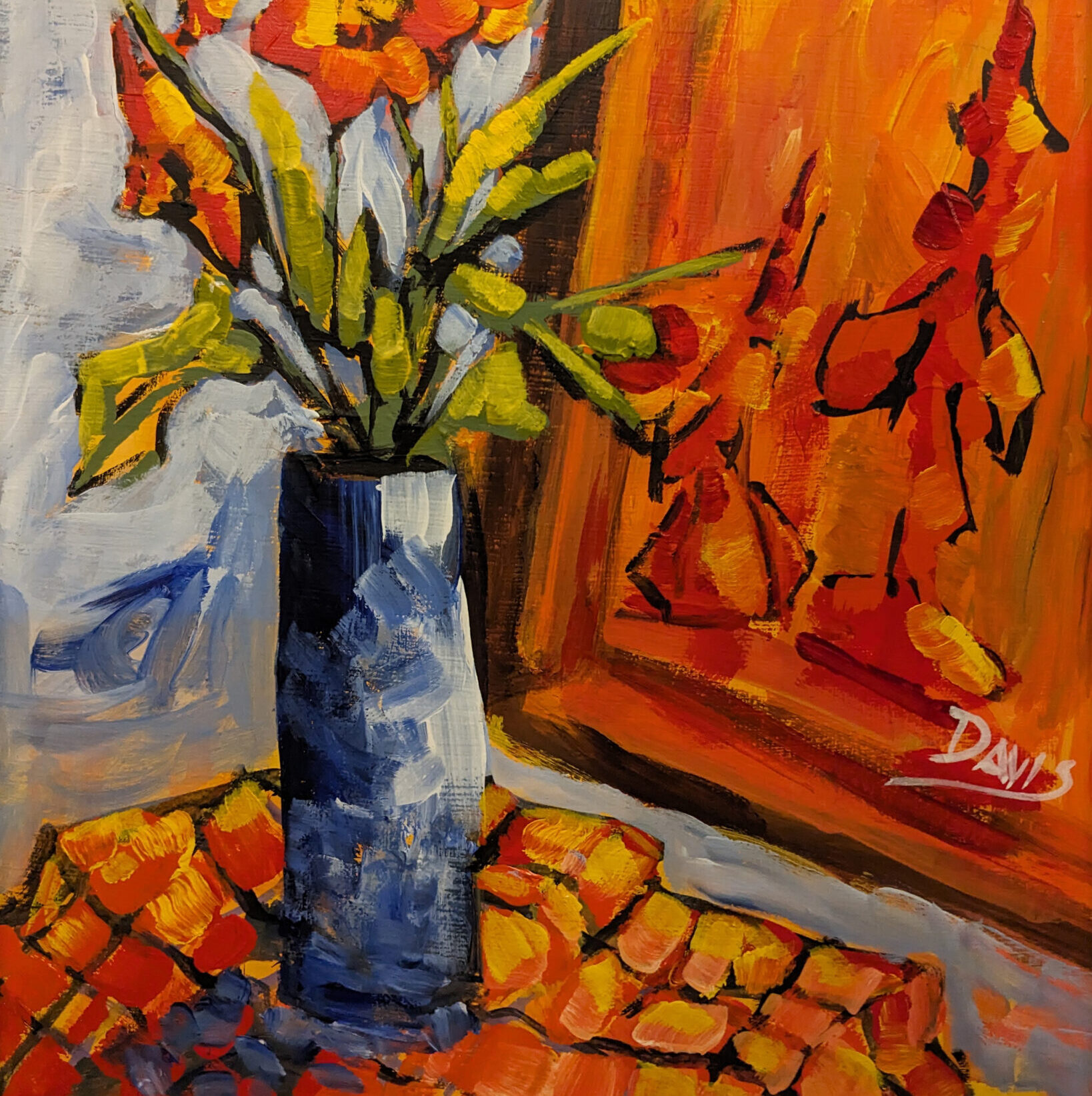 Dancing Flowers – Canadian Art Preservation